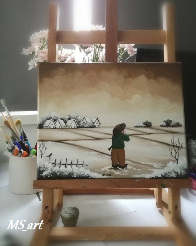 Zimné rozprávky - nová kolekcia obrazov / MS_art / SAShE.sk