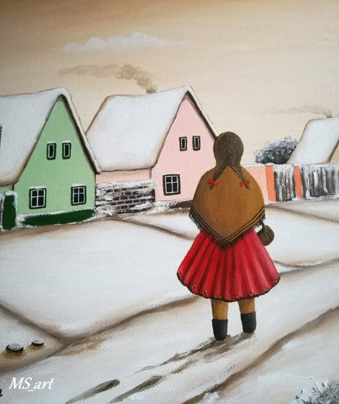 Zimné rozprávky - nová kolekcia obrazov / MS_art / SAShE.sk
