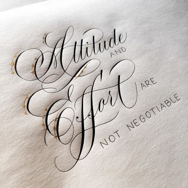 Poď sa niečo naučiť. Calligraphy. / Lucy-Art / SAShE.sk