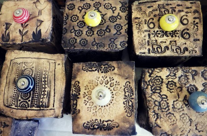 Razítka v hlíně otisknutá / Drevena.razitka / SAShE.sk