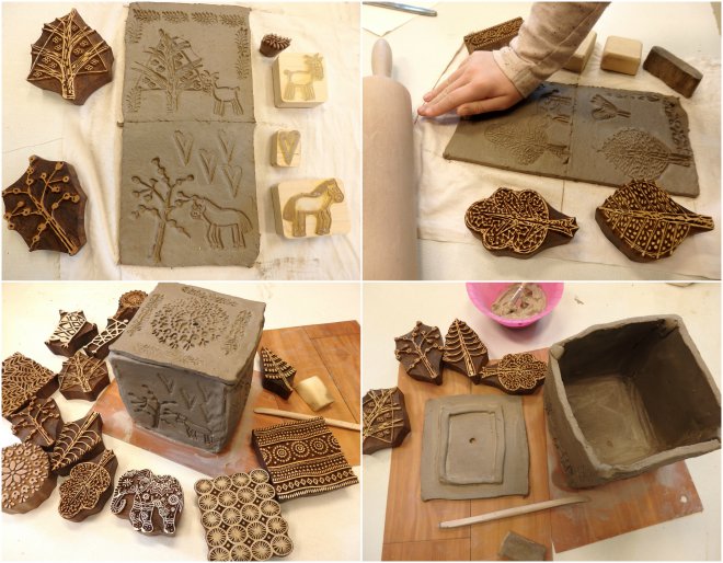 Razítka v hlíně otisknutá / Drevena.razitka / SAShE.sk