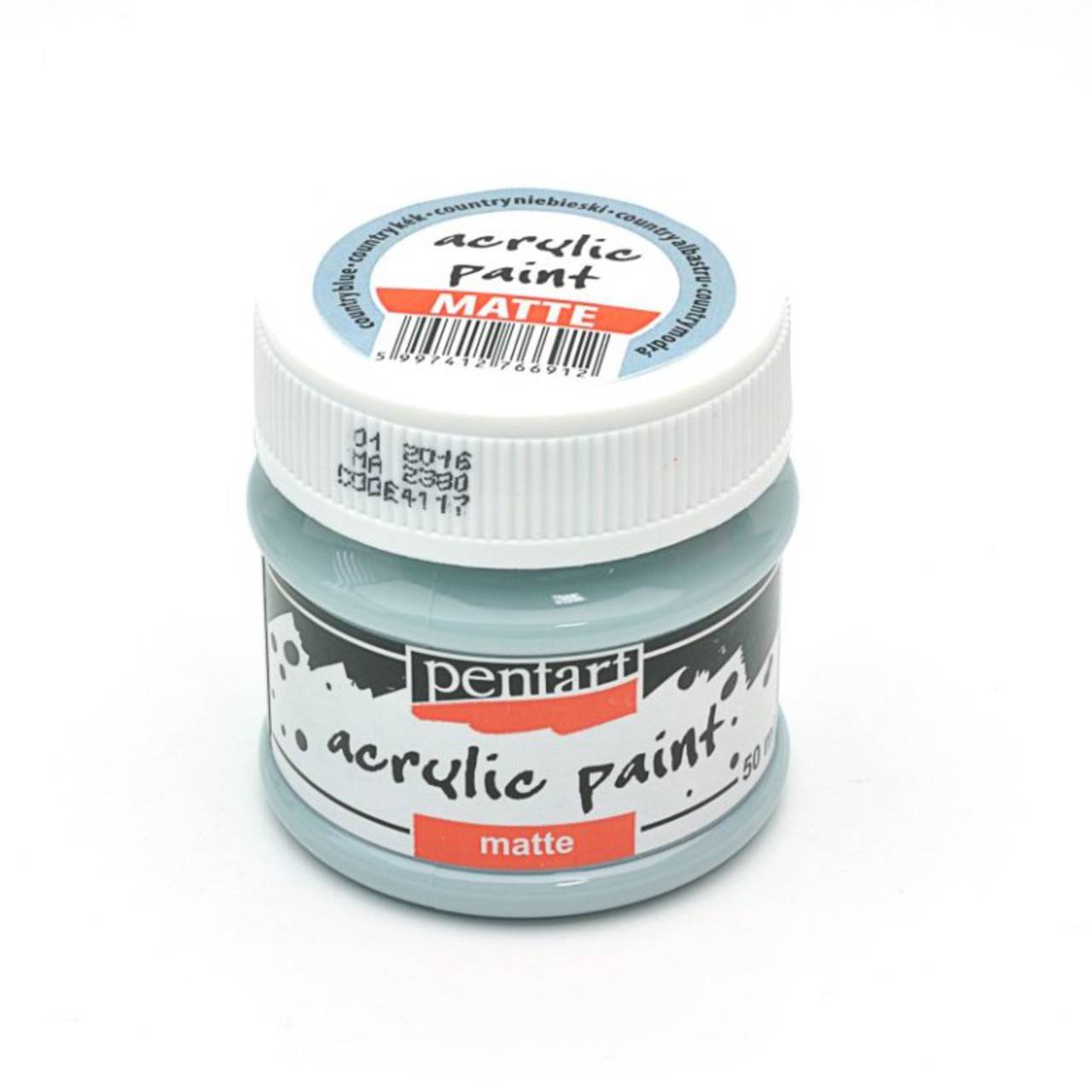 Akrylová farba matná -country modrá / Hobyt - SAShE.sk