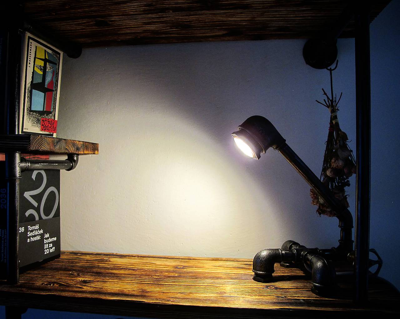 Pipe Lamp IDEA / IDEAFACE - SAShE.sk