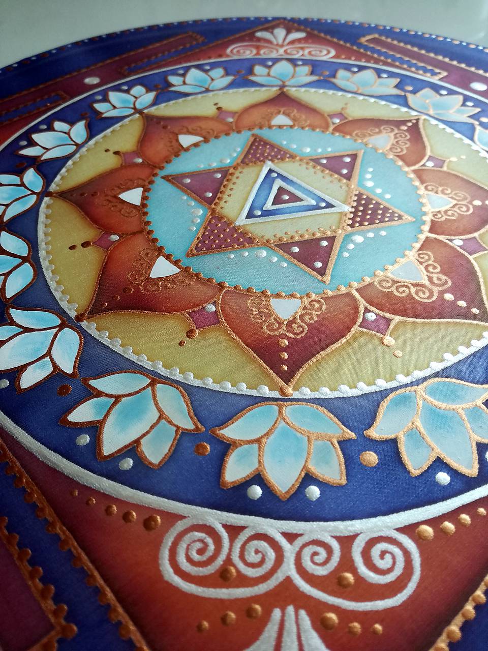 Saraswati Yantra / Mandala pre vedomosti umenie a kreativitu ...
