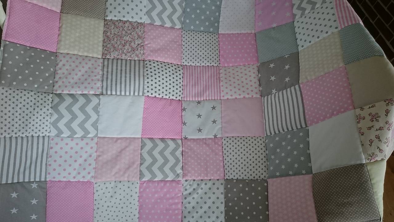 Patchwork deka - vintage Michaela / Predajnicka - SAShE.sk