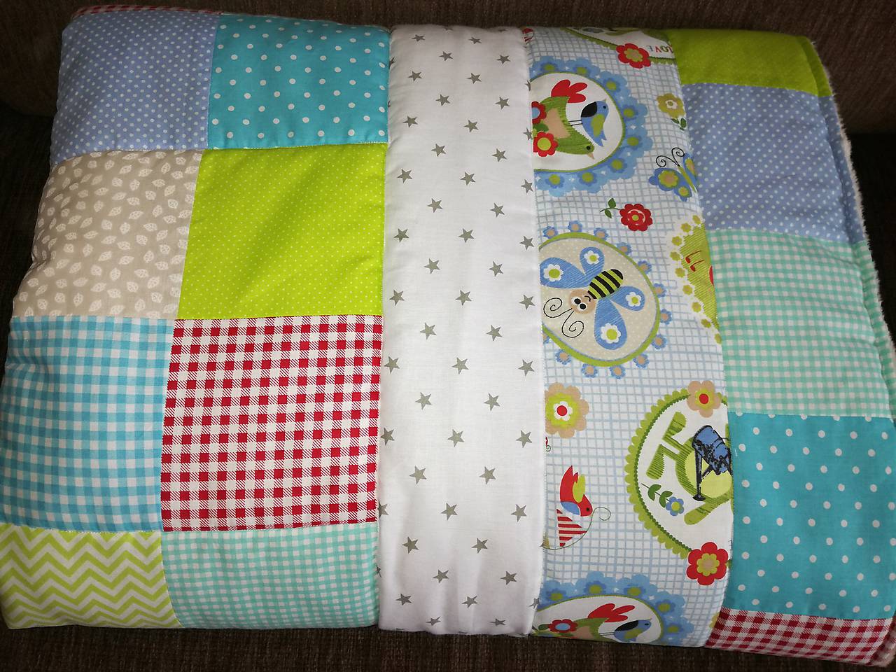 Patchwork deka chlapčenská / LuGkaEmY - SAShE.sk