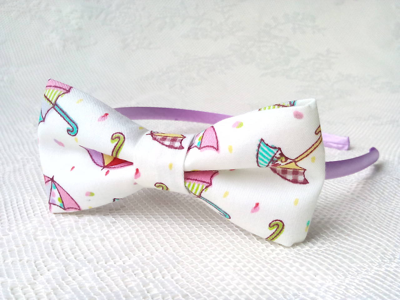 Retro umbrellas headband / BonBonBijoux - SAShE.sk