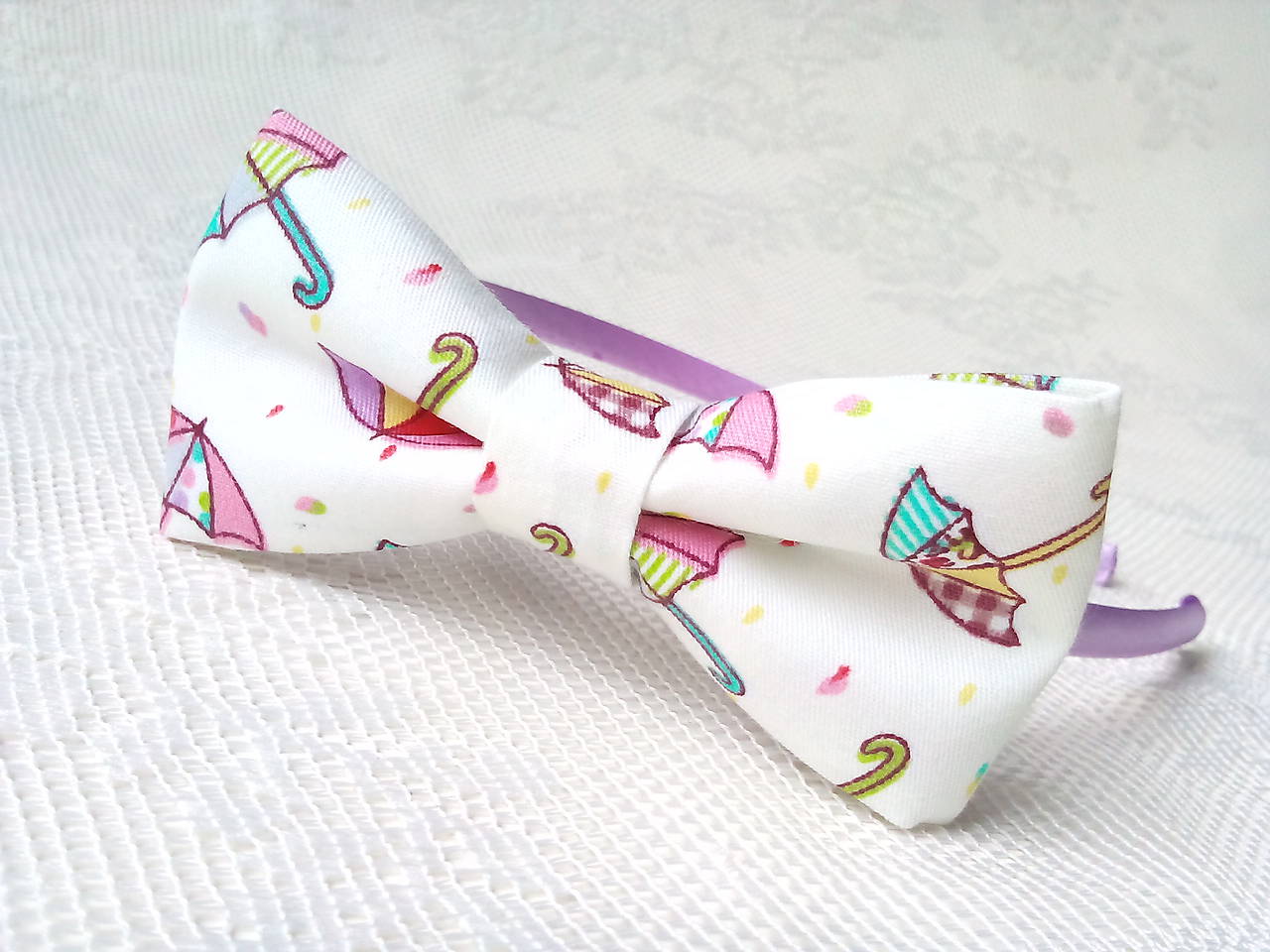 Retro umbrellas headband / BonBonBijoux - SAShE.sk