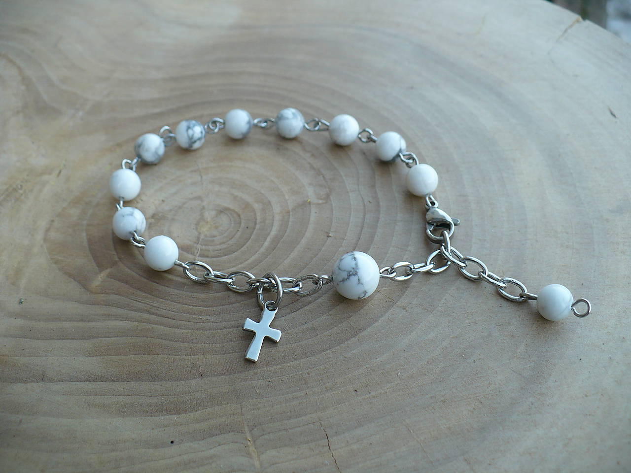 Ruženec na ruku z Magnezitu-chirurgická oceľ / DoTishop - SAShE.sk