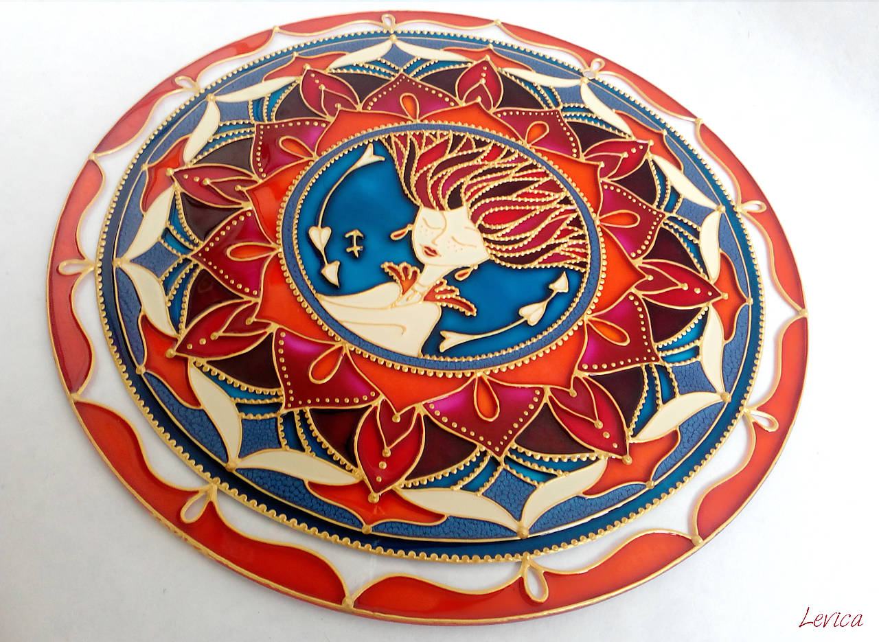 Mandala STRELEC-SIGITTARIUS ( Z kolekcie "ZODIAC" Mandaly podľa ...