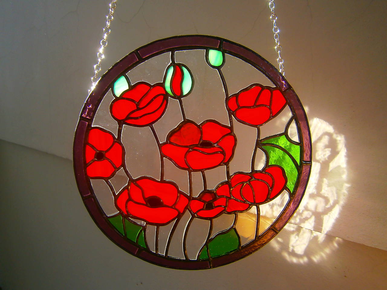 Lapač slnka - maky / DiDiArt - SAShE.sk