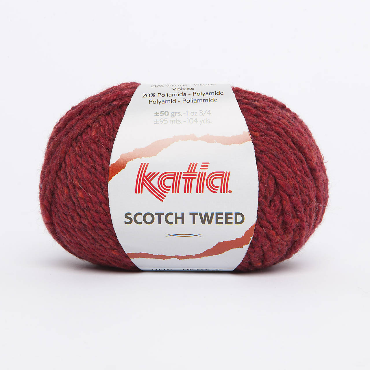Priadza KATIA Scotch Tweed (64 svetlá šedá) / ZienkaDomaca - SAShE.sk