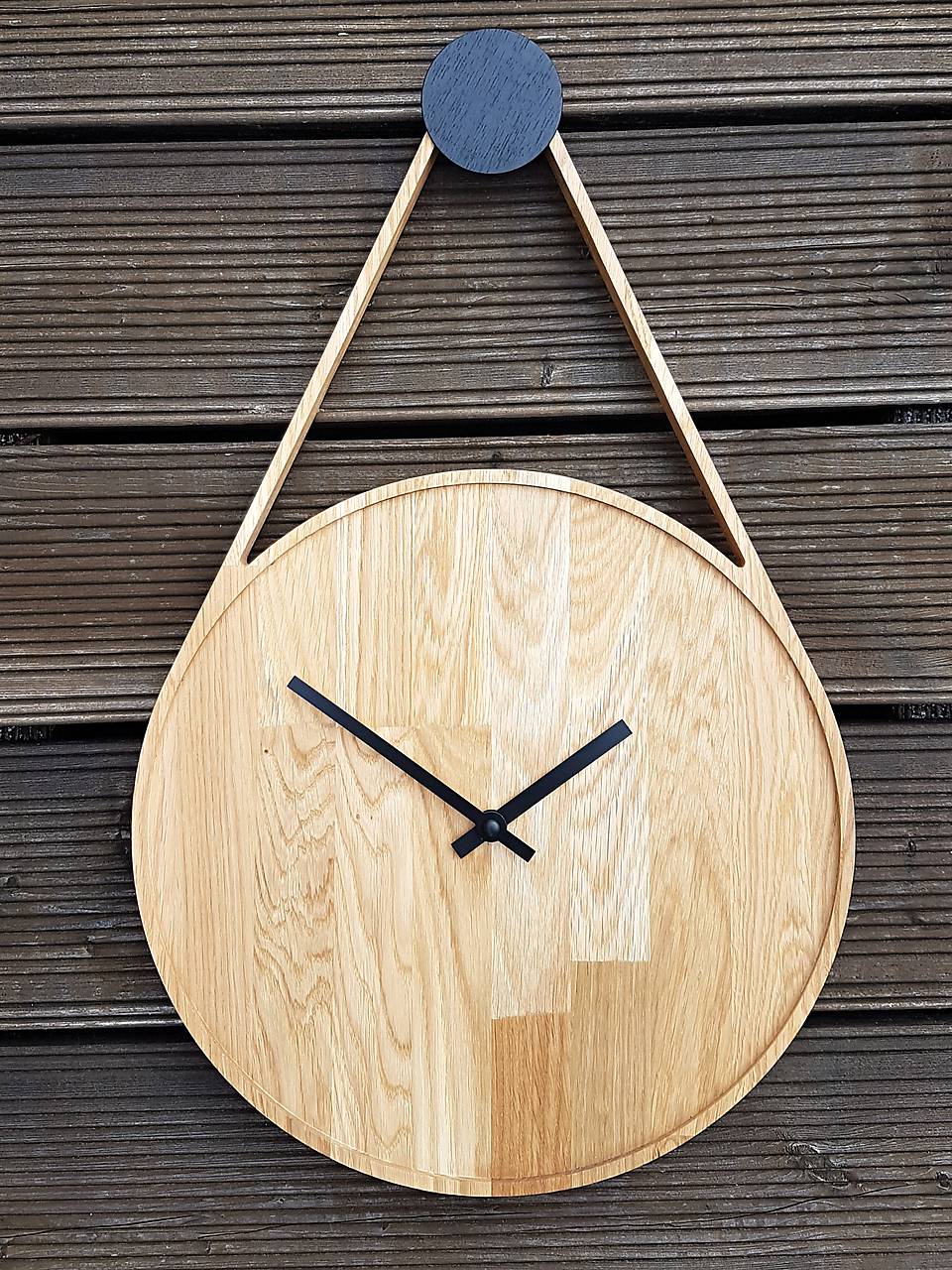Marc Drop Clock - Dubové hodiny / MarcDesignStore - SAShE.sk