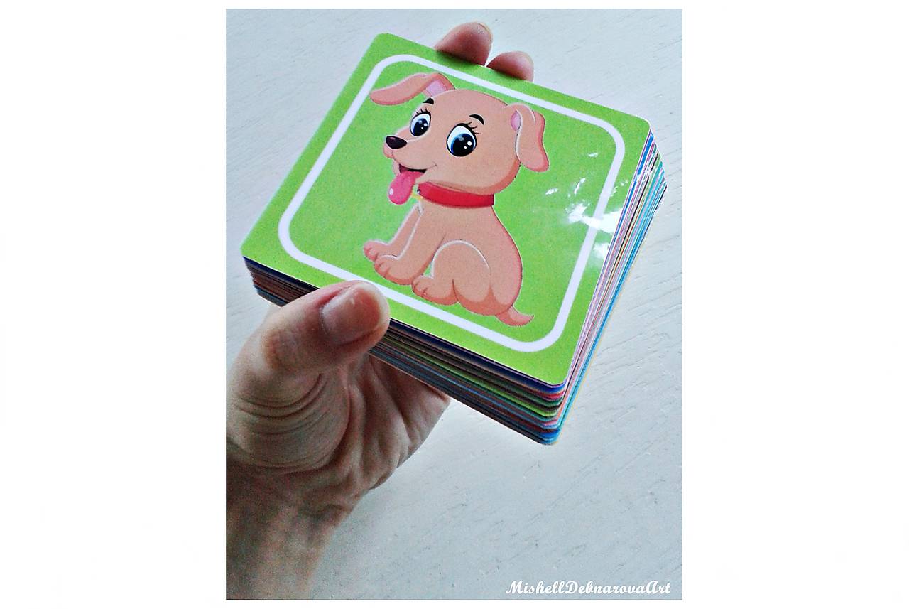 Pexeso Zvieratká pre najmenších / MishellDebnarovaArt - SAShE.sk