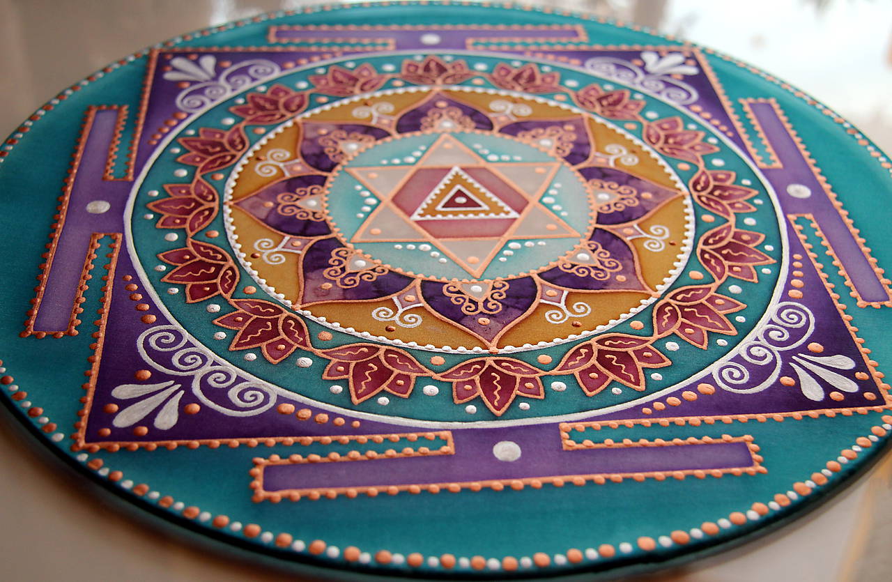 Saraswati Yantra/ Mandala pre vedomosti, kreativitu a umenie ...