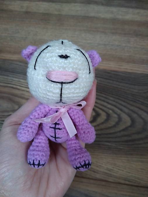 Macík do ruky z lásky pre ňu + mašlička / Cit-trade - SAShE.sk