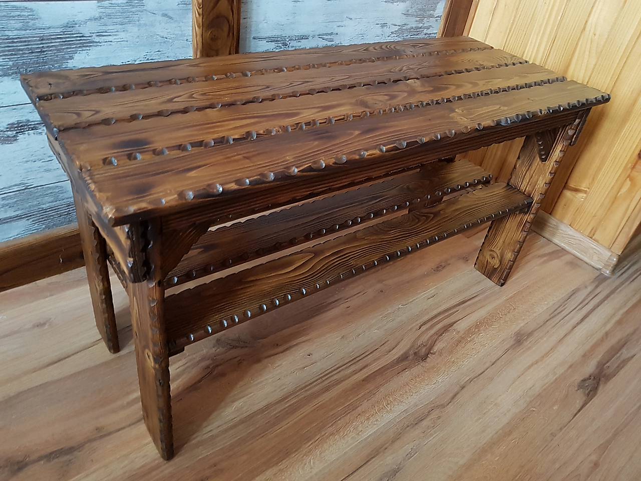 Lavica / botník - rustik / Milaano.hobby - SAShE.sk