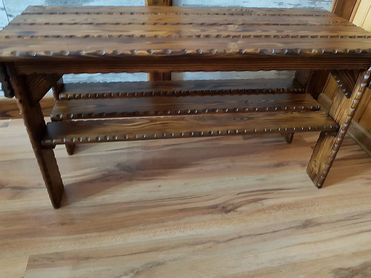 Lavica / botník - rustik / Milaano.hobby - SAShE.sk