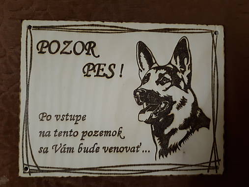 Pozor pes IV / mediha - SAShE.sk