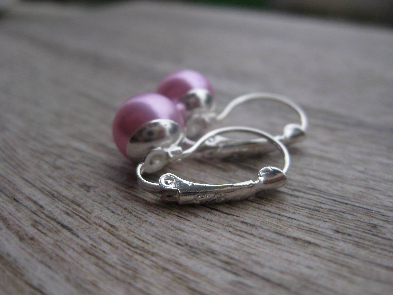 Perly visiace - striebro 925 (Svetlo ružové perly, č.1790) / TARRA ...