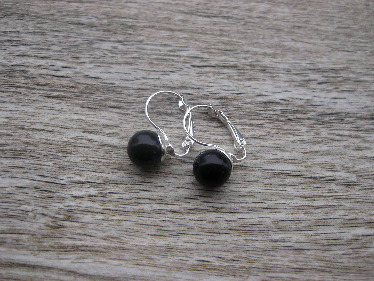 Perly visiace - striebro 925 (Čierne perly č.1797) / TARRA - SAShE.sk