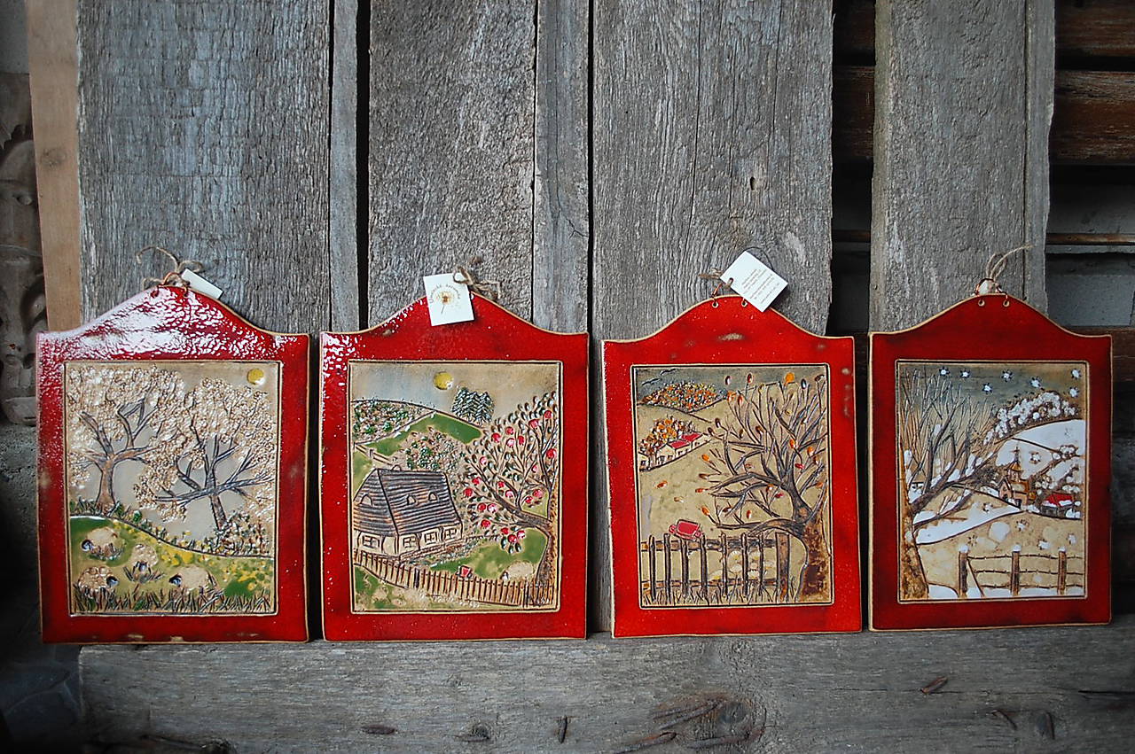 Keramický obrázok Jar / LeN_TaK - SAShE.sk