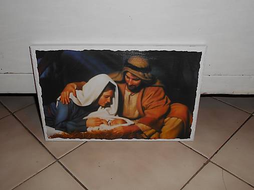 Obraz svätá rodina / dielnickaubabicky - SAShE.sk