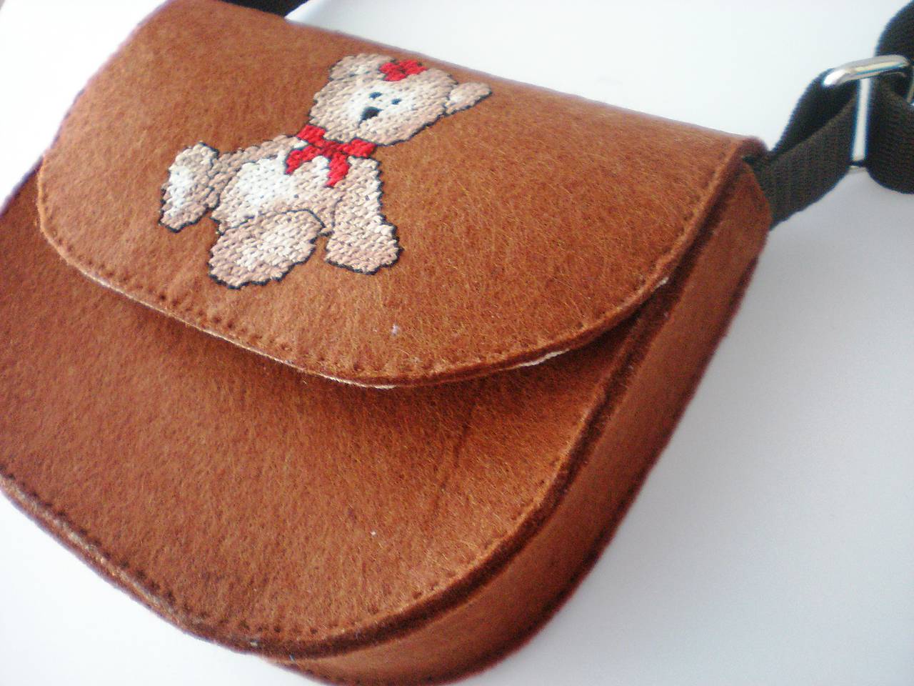 Moja prvá kabelka (Macík) / Mary_Handmade - SAShE.sk