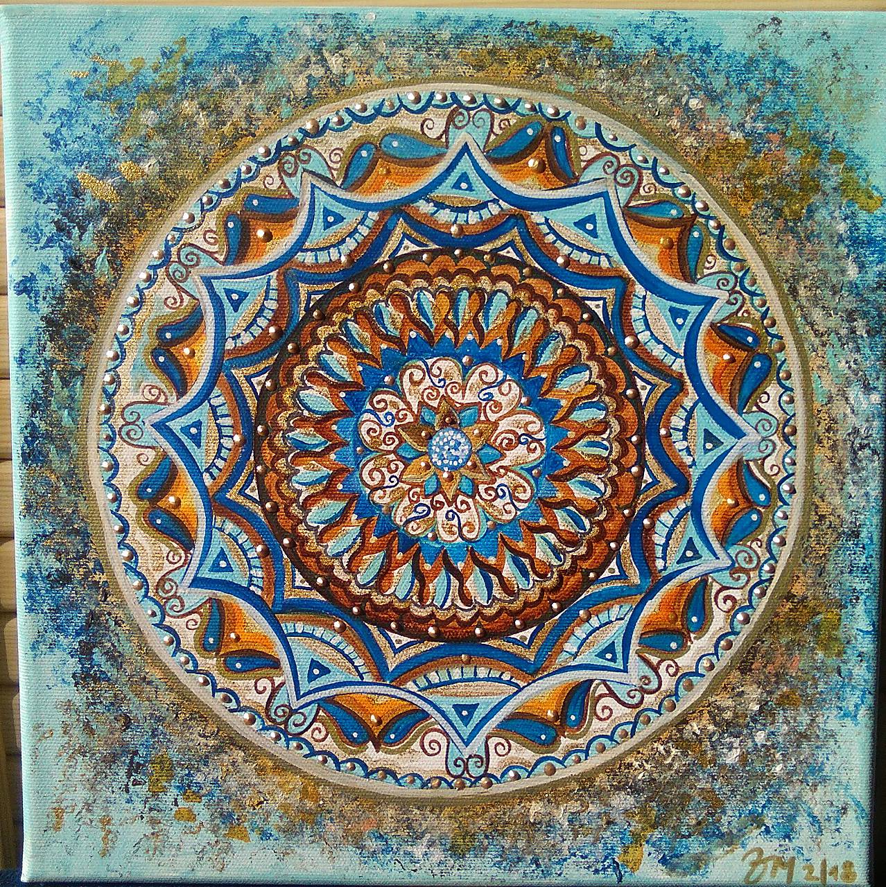 Mandala Gaia / zandala - SAShE.sk