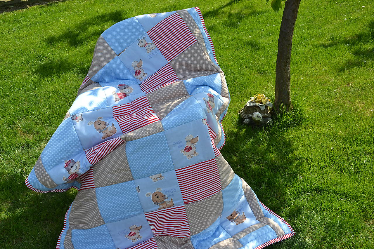 Patchworková deka / ELEANOR-patchwork - SAShE.sk