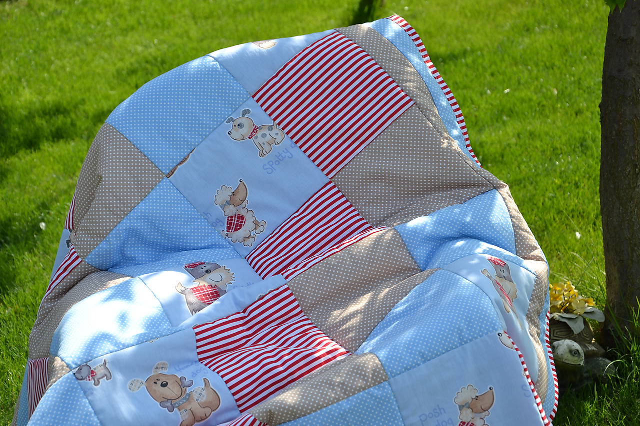 Patchworková deka / ELEANOR-patchwork - SAShE.sk