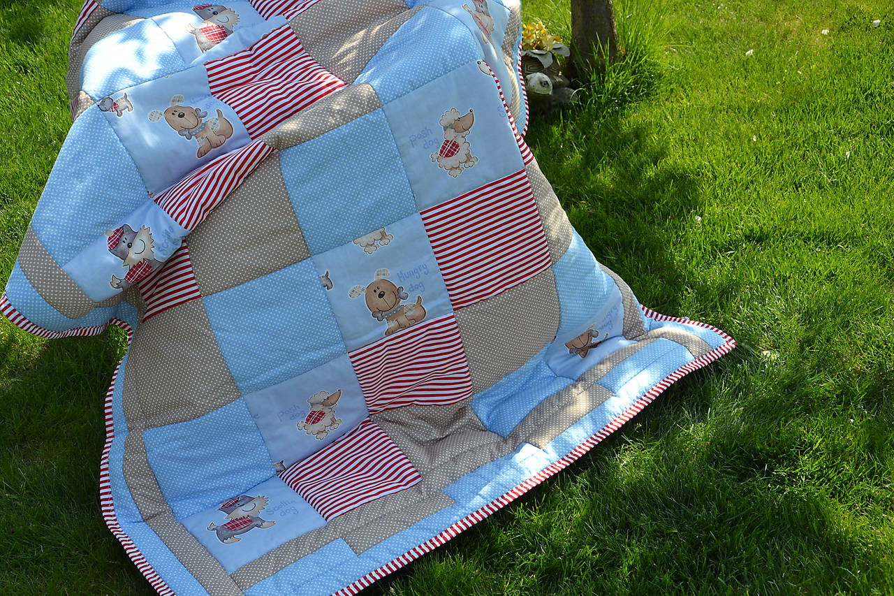 Patchworková deka / ELEANOR-patchwork - SAShE.sk