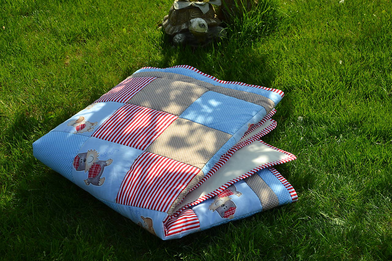 Patchworková deka / ELEANOR-patchwork - SAShE.sk