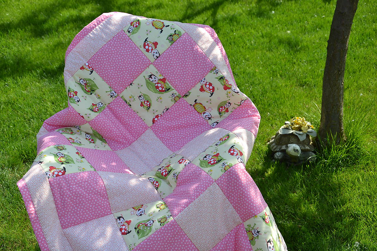 Lienky na záhrade / ELEANOR-patchwork - SAShE.sk