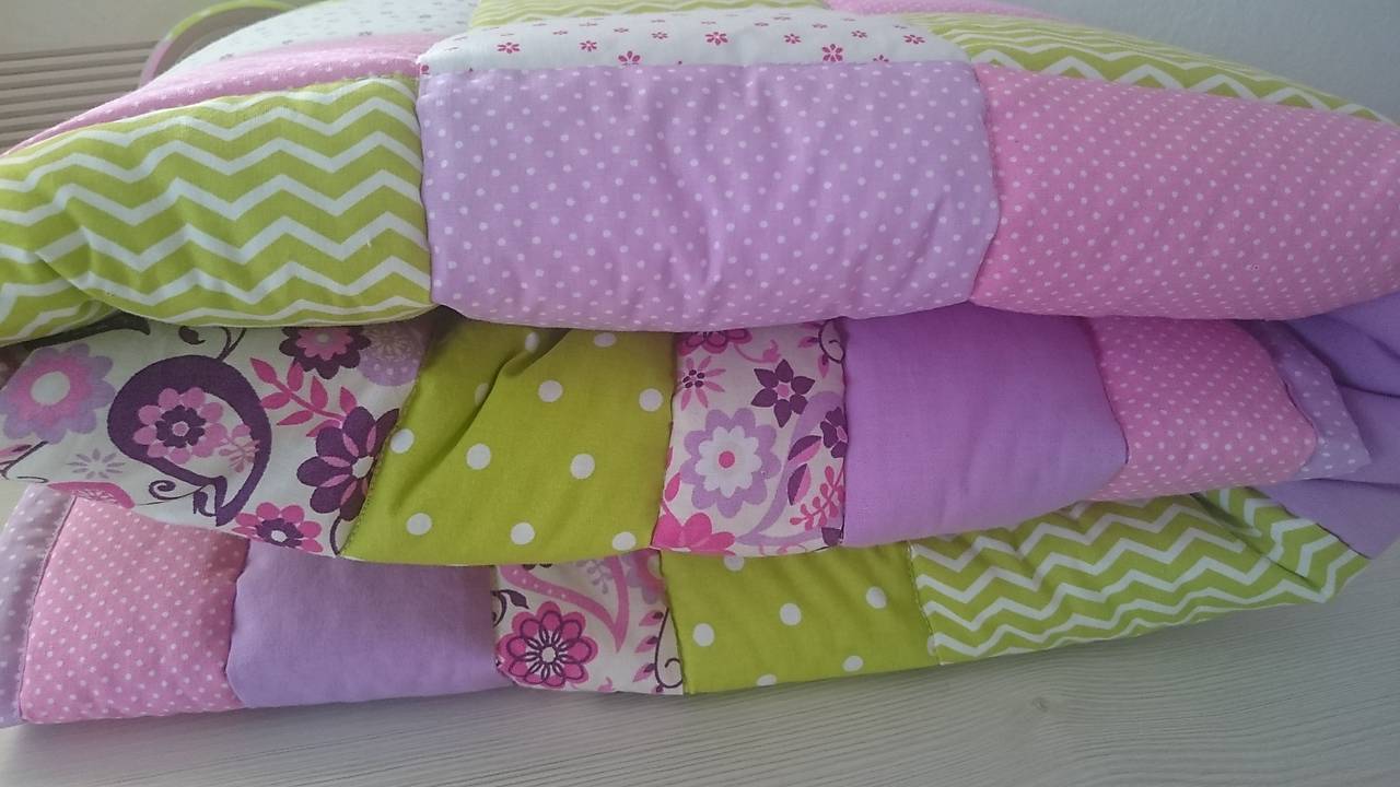 Patchwork deka - Somewhere over the Rainbow / Predajnicka - SAShE.sk