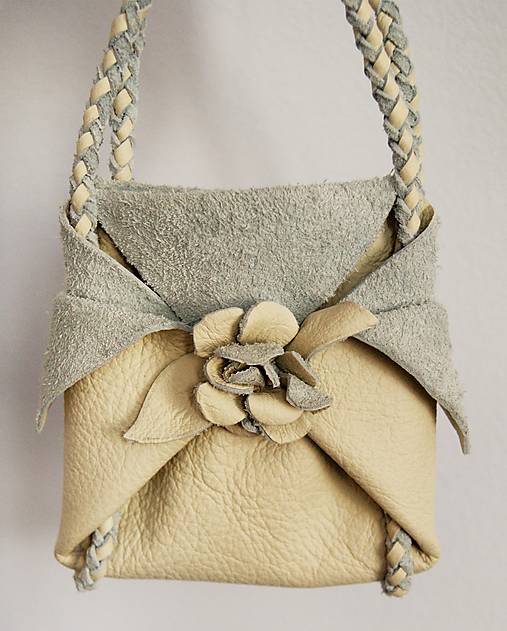 Kožená taštička / SOFROSYNE - SAShE.sk