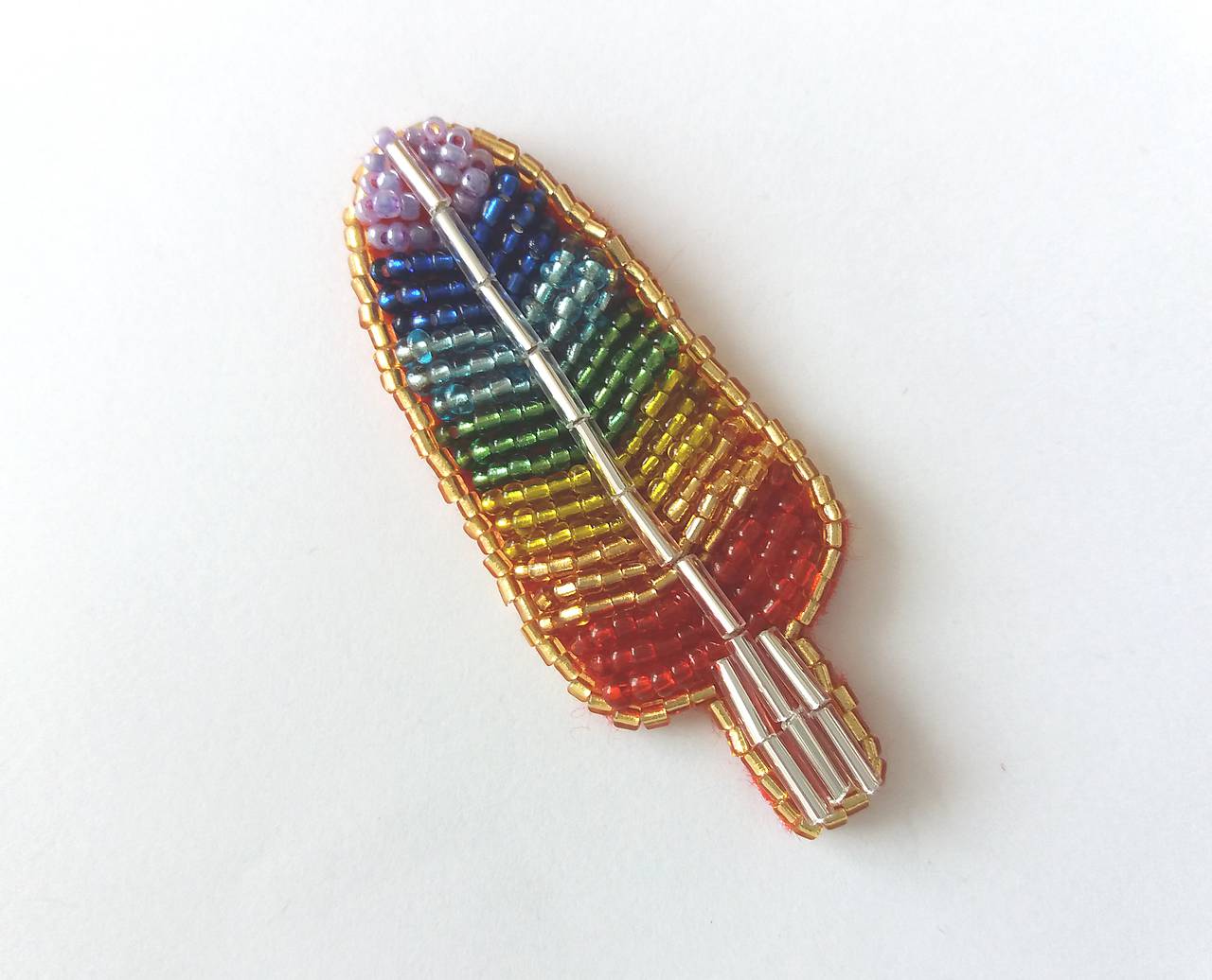 Pierko / Klasa - SAShE.sk - Handmade Brošne