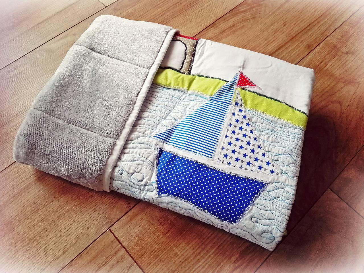 Detská patchwork deka More 75x100 / JulkisART - SAShE.sk