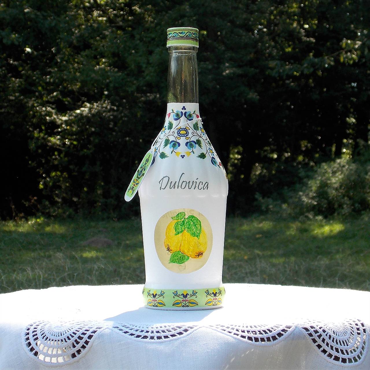 Darčeková fľaša Dulovica / Anjeliky - SAShE.sk