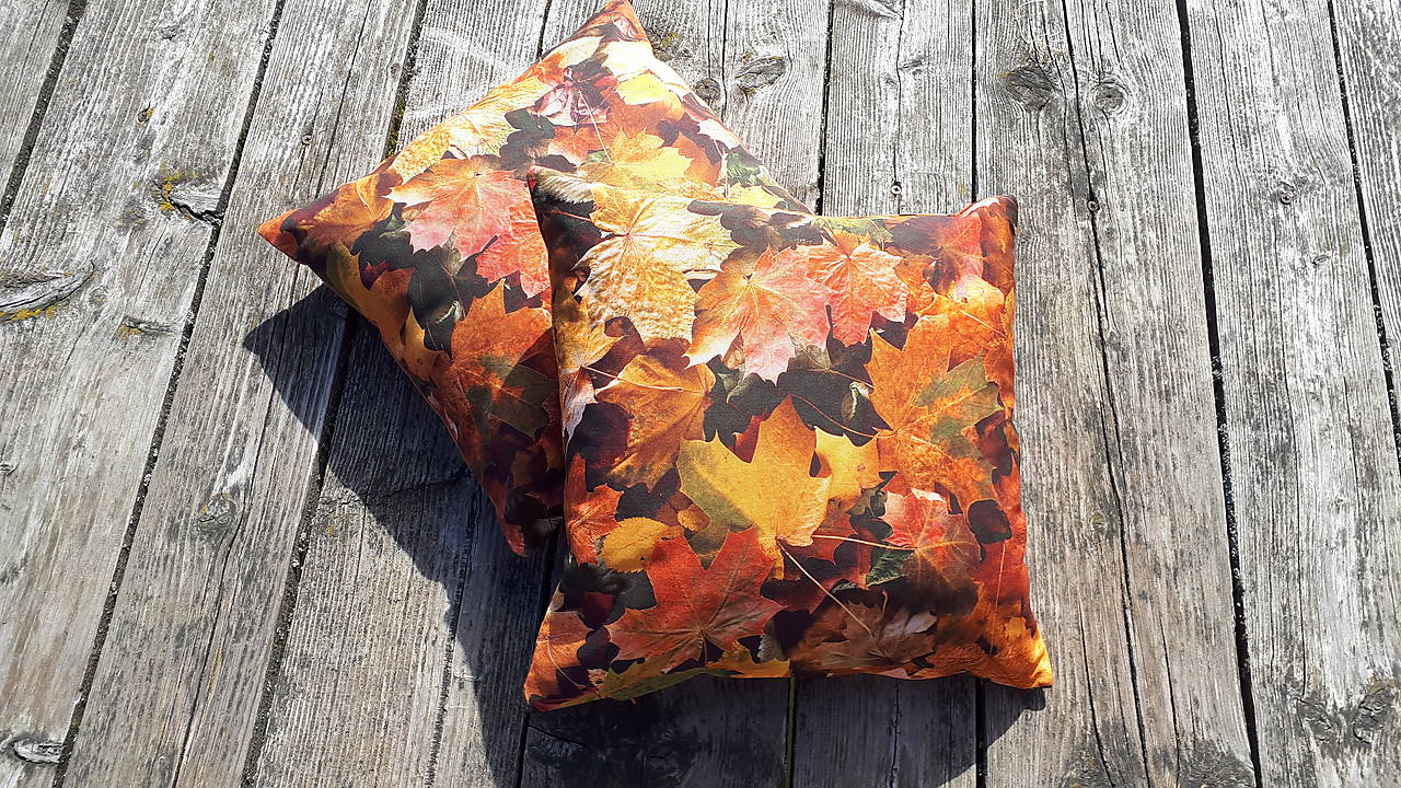 Obliečky s jesenným motívom (Jesenné lístie) / CreativeByMaya - SAShE.sk