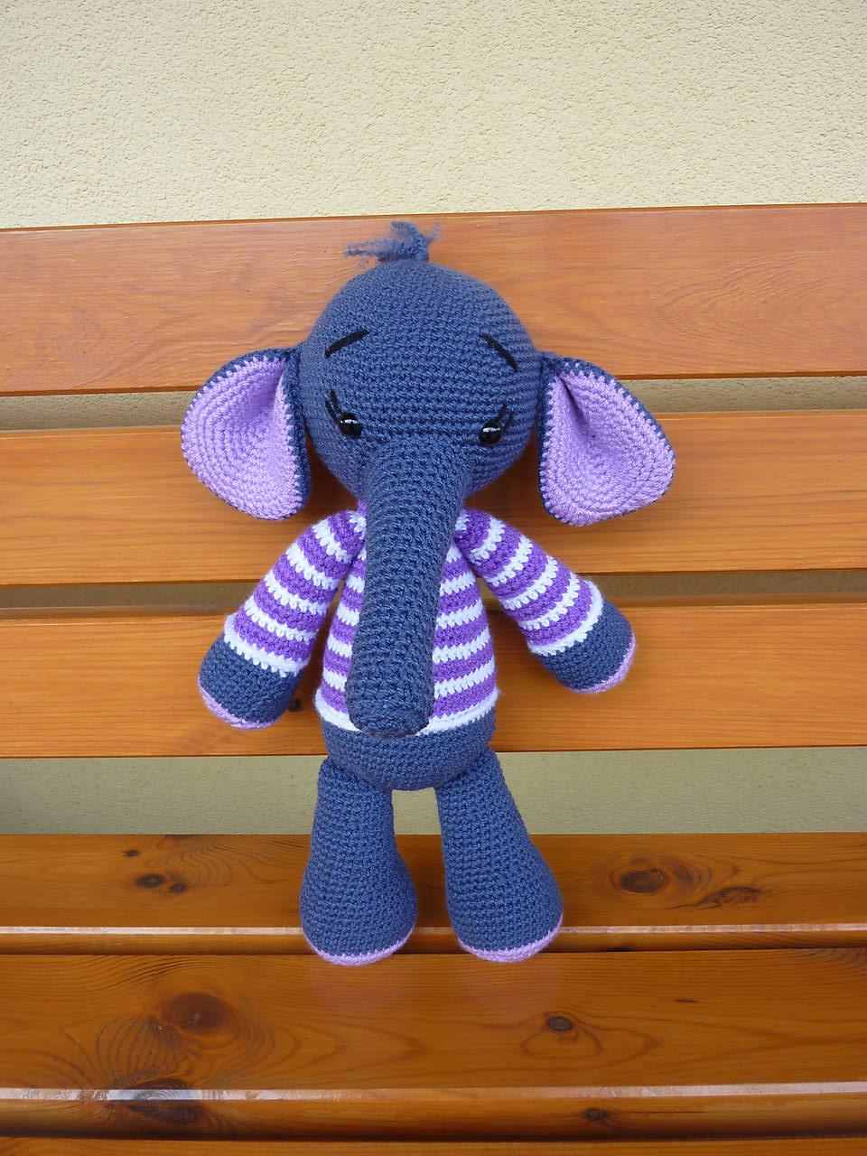 Sloník Dumbo (Fialová) / Debnicka - SAShE.sk