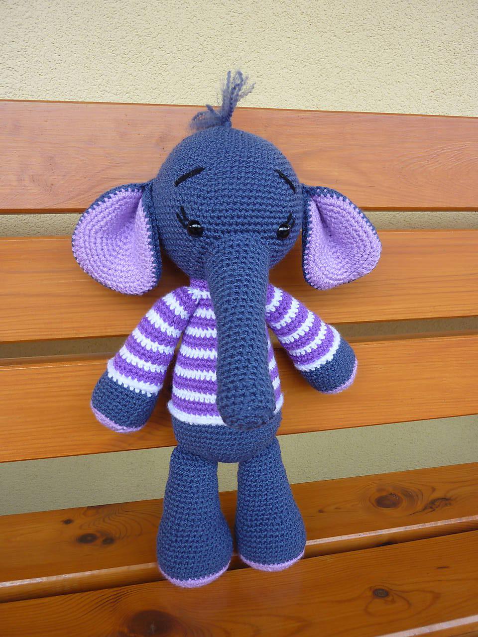 Sloník Dumbo (Fialová) / Debnicka - SAShE.sk