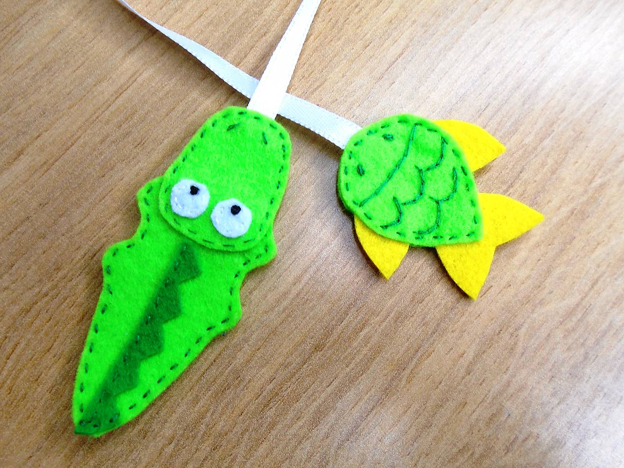 Záložka do knihy pre deti (Krokodíl) / Mary_Handmade - SAShE.sk