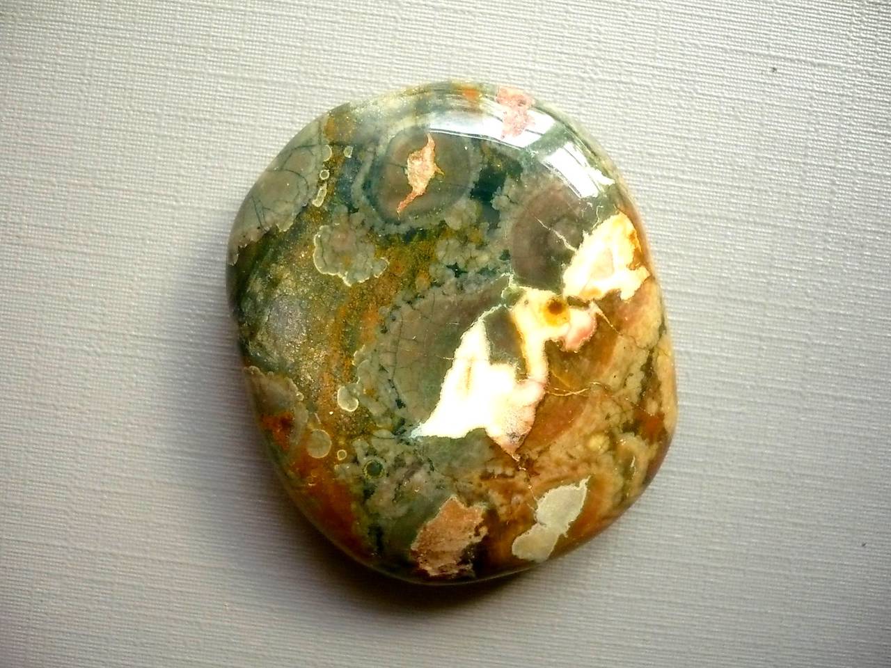 Placka - ryolit 43 mm, č.162f / uLipy-material - SAShE.sk