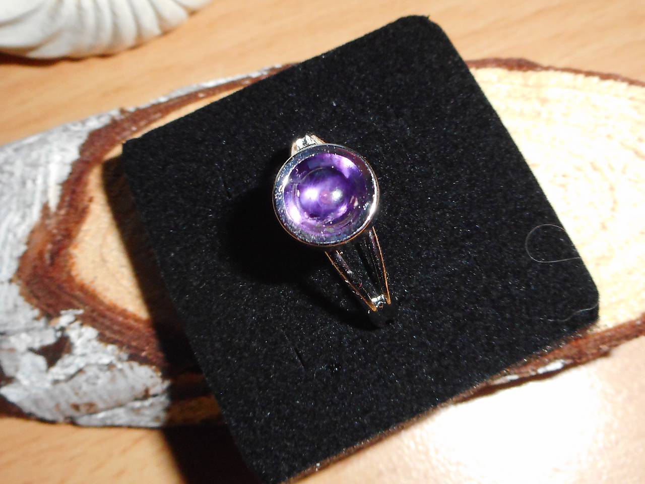 Anel com ametista / magalhaes - SAShE.sk