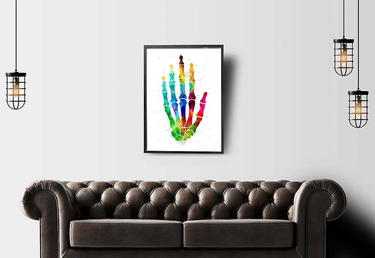 Anatómia ľudskej ruky / Artchi - SAShE.sk