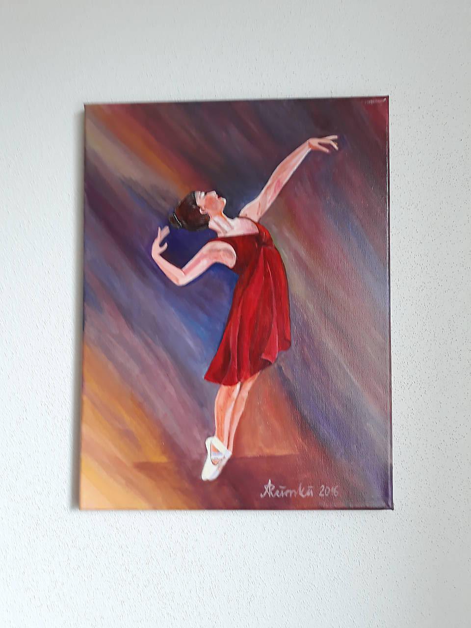 Obraz: Baletka Lea, 30 x 40 cm / Alkart - SAShE.sk