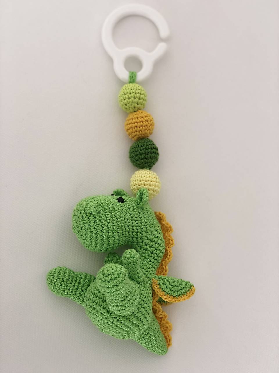 Háckovaná hrkálka Dragon / Crochet rattle Dragon / danmarible - SAShE ...