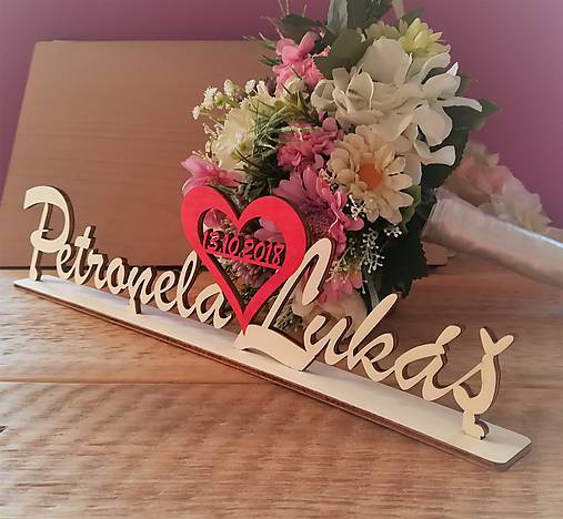 Nápis mená (4mm) / svadobkajuvi - SAShE.sk