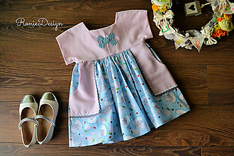 Handmade vecičky pre deti detské oblečenia Šaty / SAShE.sk